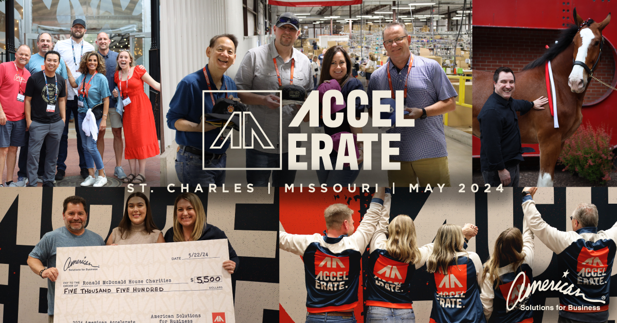 ASB Hosts 2024 Accelerate Event in St. Charles, MO – American Solutions ...