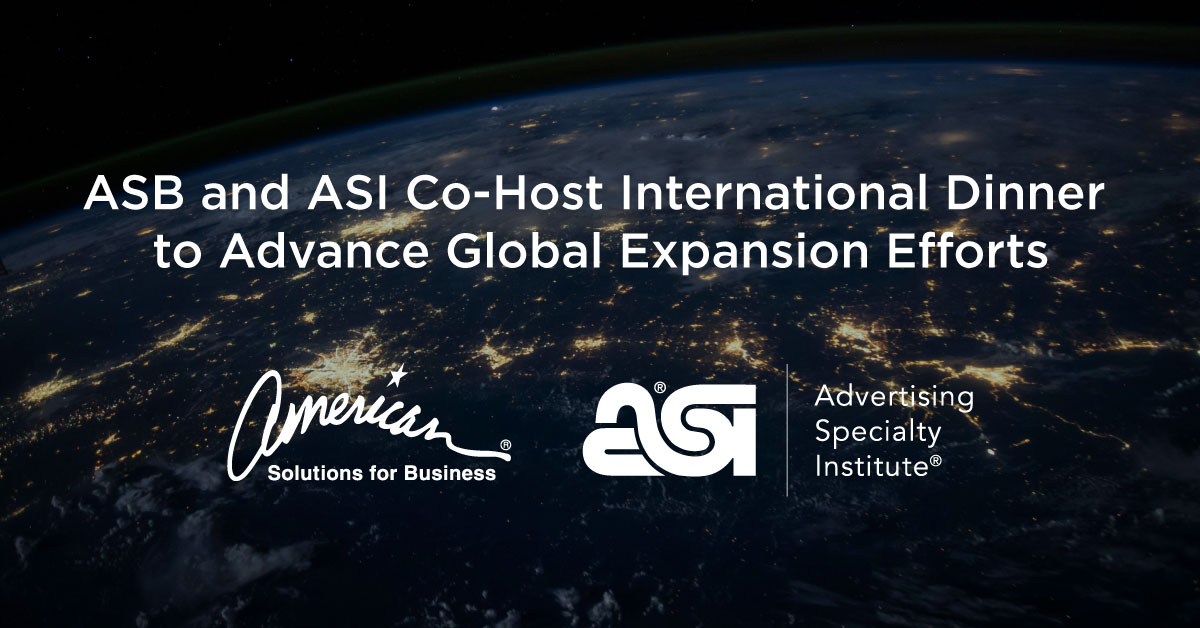 ASB and ASI Co-Host International Dinner to Advance Global Expansion ...
