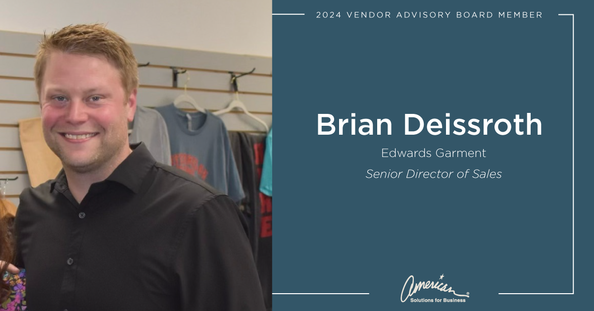 Vendor Advisory Spotlight | Brian Deissroth – American Solutions for ...